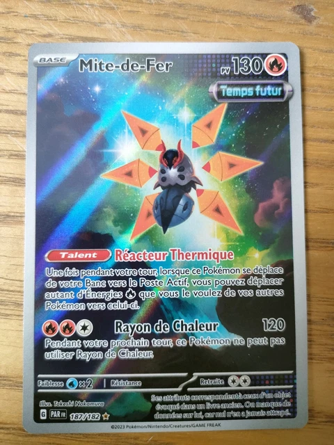 CARTE POKÉMON - Mite de Fer 187/182 - Ecarlate et Violet - Faille ...