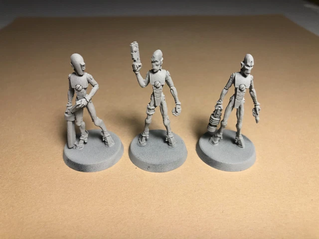 WARHAMMER 40000 40K Forgeworld Tau Empire Air Caste Pilots x3 super ...