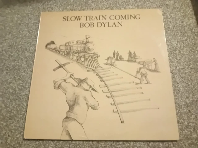 BOB DYLAN - Slow Train Coming VINYL LP ALBUM (1979) CBS 86095 EX/EX EUR ...