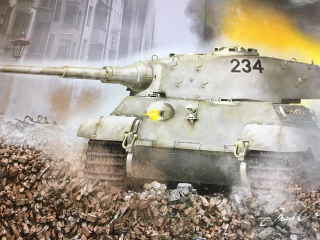 // KING TIGER Panzer VI Ausf B 1/35 Airfix model kit all complete ...