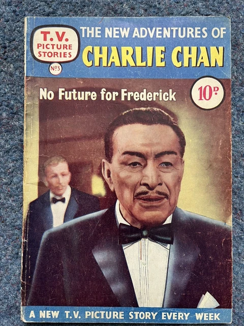 T.V. PICTURE LIBRARY Stories comic Charlie Chan No. 3 No Future for ...