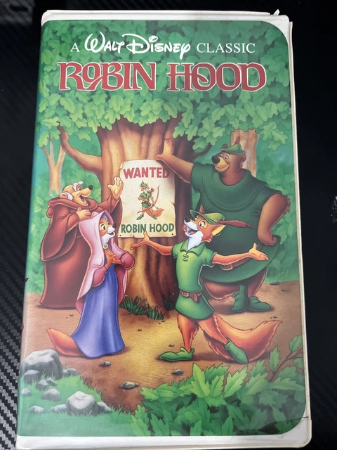 ROBIN HOOD (VHS 1189) | Walt Disney Classic | Black Diamond Edition ...