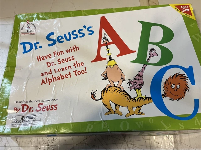 DR SEUSS ABC Game Learn The Alphabet Ages 3 and UP Fun Learning ...