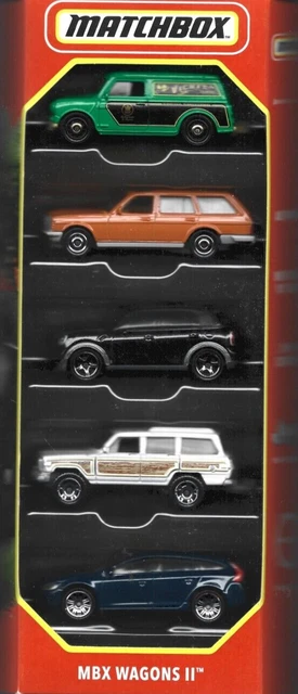 MATCHBOX 70 YEARS ~ 1/64 - Box Of 5 - Mbx Wagons Ii - New &Sealed... £5 ...