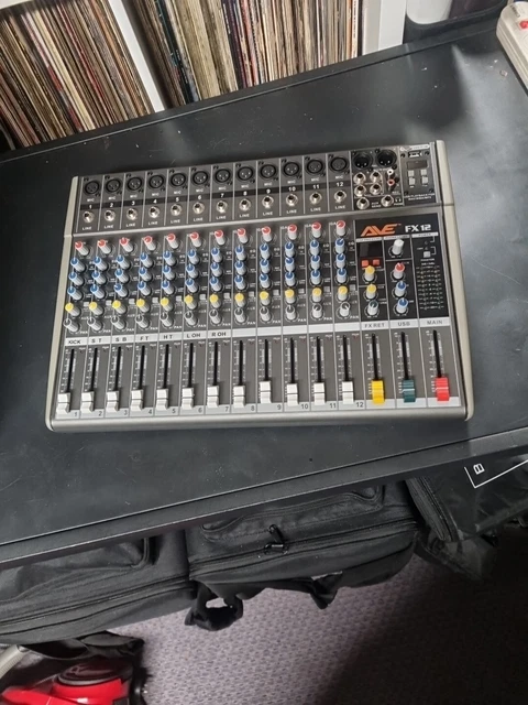 AVE FX12 AUDIO Mixer 12 Channel With Effects $200.00 - PicClick AU