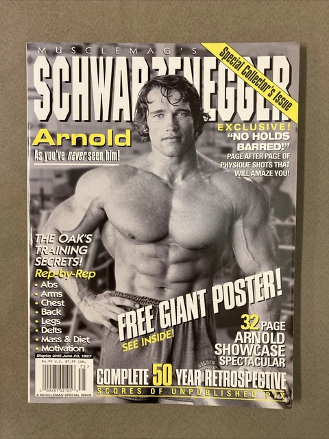 MUSCLEMAG PRESENTS ARNOLD Schwarzenegger Special Collectors Issue ...