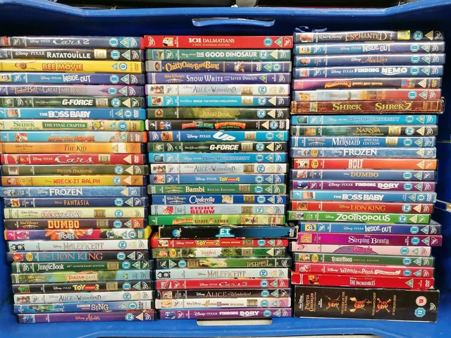 CHILDRENS KIDS FAMILY DVDs Disney Pixar Nickelodeon Dreamworks Lot Bundle #22593 £20.00 ...