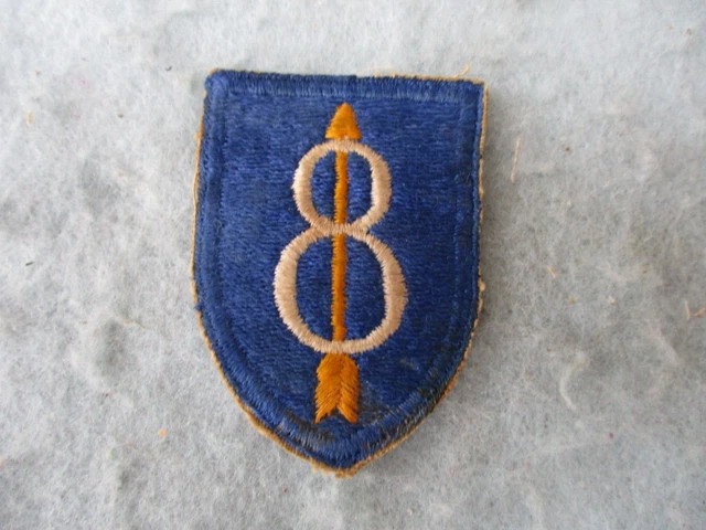 WWII US ARMY Patch 8th Division Pathfinders Normandy European Theater ...