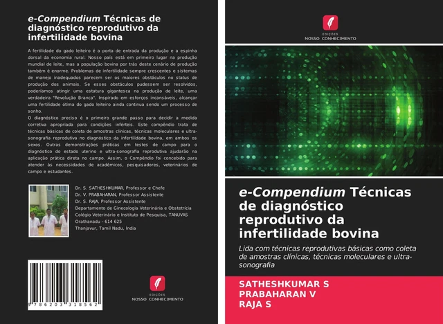 E-COMPENDIUM TÉCNICAS DE diagnóstico reprodutivo da infertilidade bovina | Buch EUR 38,95 ...