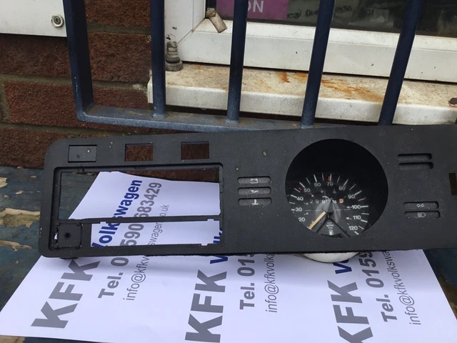 VW GOLF MK1 Dash Panel With Speedometer £40.00 - PicClick UK