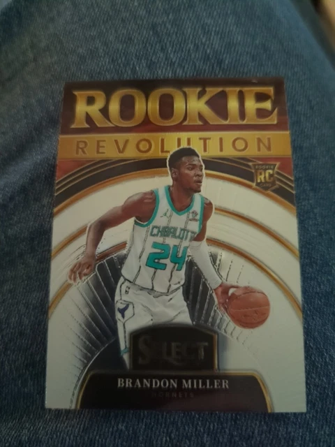 2023-24 SELECT BASKETBALL Brandon Miller Rookie Revolution Charlotte ...