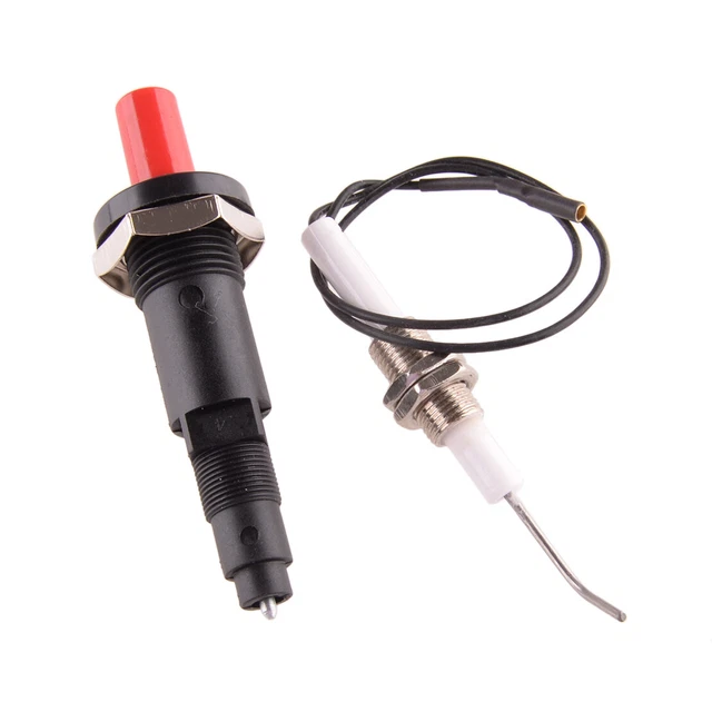 PIEZO SPARK IGNITION Push Button Igniter For Fireplace Oven Gas Grill ...