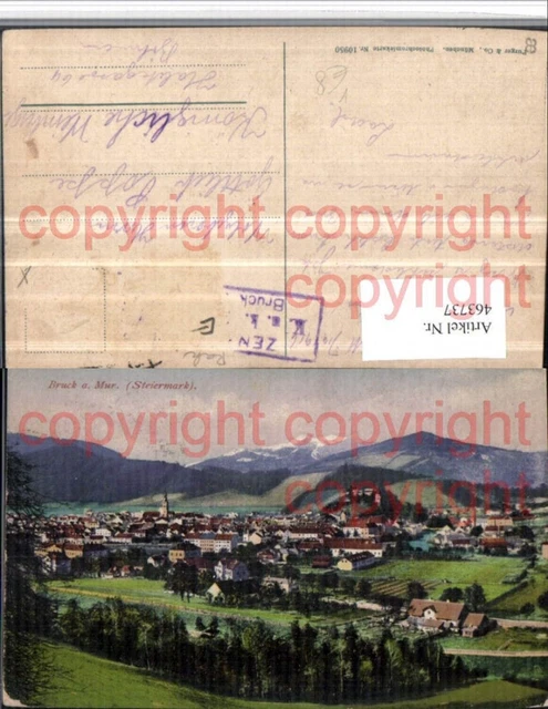 463737,BRUCK AN D. Mur Totale Bergkulisse pub Purger & Co 10950 EUR 8,00 - PicClick DE