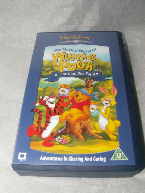 THE MAGICAL WORLD Of Winnie The Pooh All For One, One For All VHS Video ...
