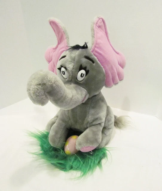 DR. SEUSS 1983 Coleco Horton The Elephant Hatches The Egg Plush Doll W ...