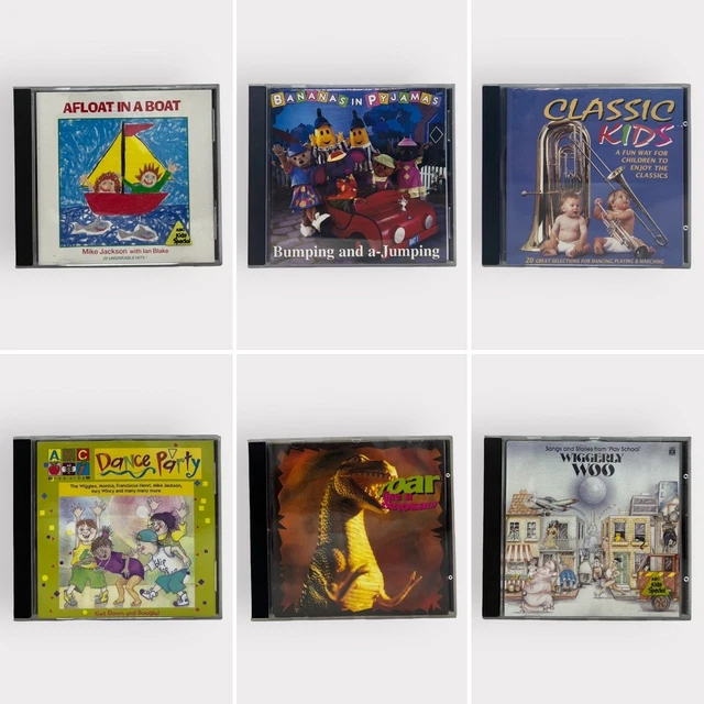 ABC FOR KIDS CD Bundle x6 - Includes Bananas in Pyjamas - 1992–1997 ...