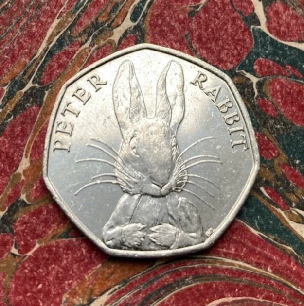 BEATRIX POTTER PETER Rabbit 50p Coin 2016 Limited UK Issue £1.49 ...
