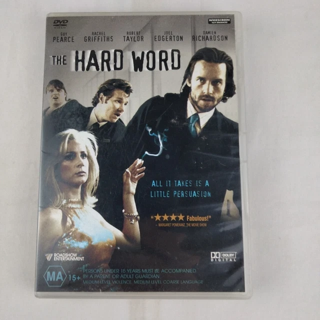 THE HARD WORD PAL DVD Region 4 (2002) Ex Rental - Guy Pearce, Rachel Griffiths. £4.98 - PicClick UK