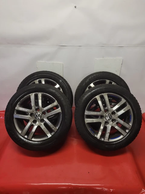 VW GOLF MK6 08-12 Set Of 4 Alloy Wheels With Tyres 205/55R16 £170.00 ...