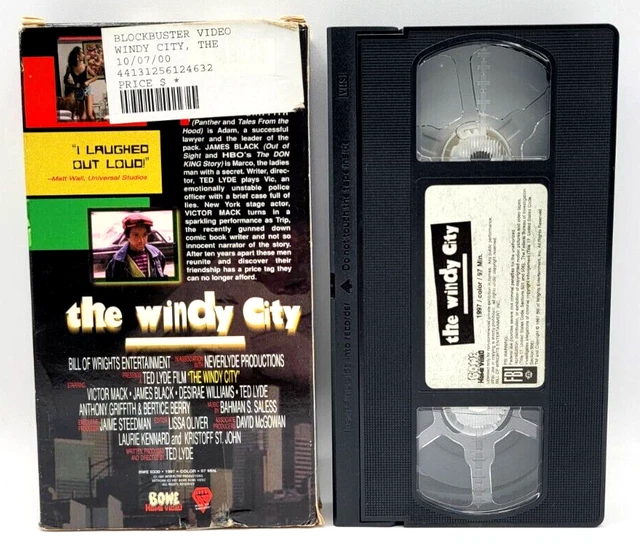 THE WINDY CITY (VHS, 1998) Victor Mack, Midnight in Chicago, Urban ...