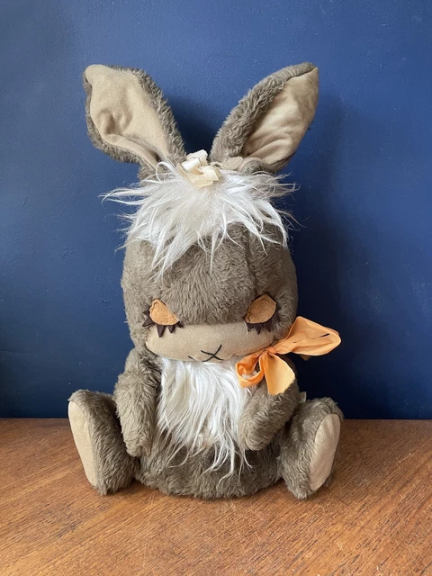 VINTAGE RETRO CHAD Valley Chiltern Hygienic Toys Plush Rabbit Bunny Pj ...