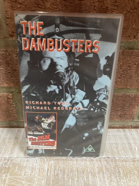 THE DAM BUSTERS - Richard Todd - Michael Redgrave - B/W - Vhs - **New ...