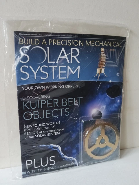 BUILD A PRECISION Mechanical Solar System Magazine Issue No.42 Eaglemoss £12.95 - PicClick UK