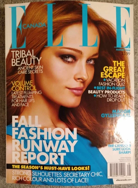 OLGA MALIOUCK ELLE Canada magazine 08 MARIA SHARAPOVA Alek Wek MAGGIE ...