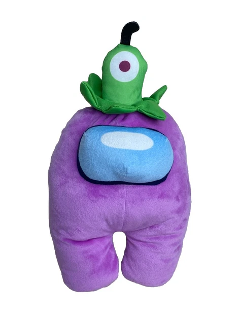 AMONG US SOFT Toy Teddy Bear Stuffed Plush Character Purple Green 12 ...