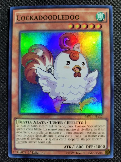 CARTA YU-GI-HO MP14 Cockadoodledoo It115 Ultra Rara 1°Edizione EUR 5,00 ...
