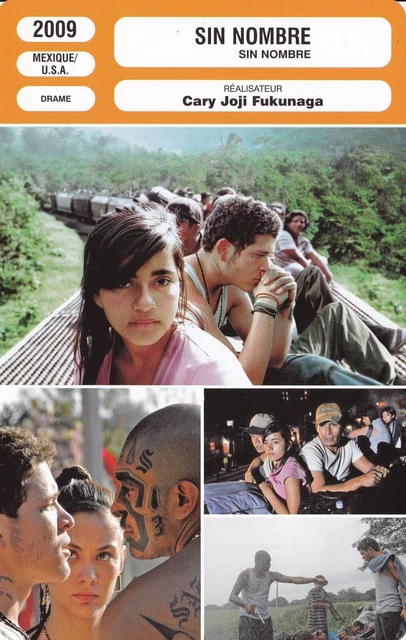 FICHE CINEMA : Cary Joji Fukunaga - Sin Nombre - 2009 EUR 2,19 - PicClick FR
