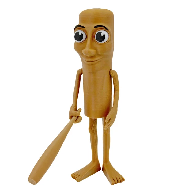 TUNG TUNG SAHUR Italian Brainrot Wooden Stick Creative Toys (Wooden Man ...