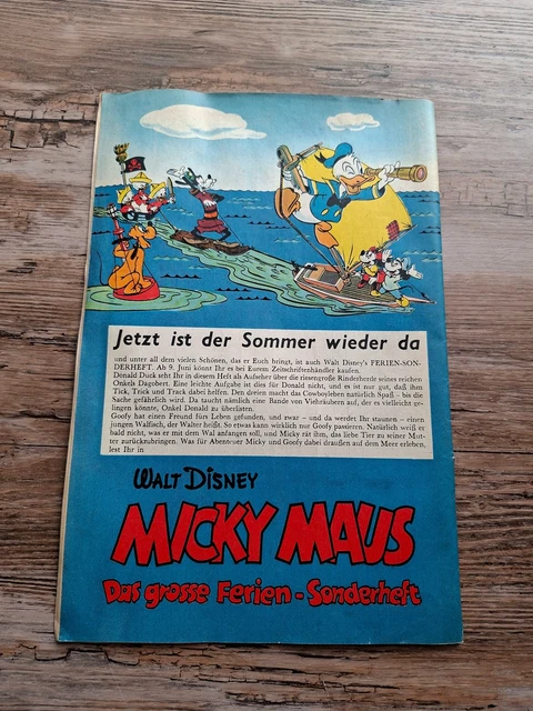 MICKY MAUS 1954 Nr. 6 Original! EUR 28,00 - PicClick DE
