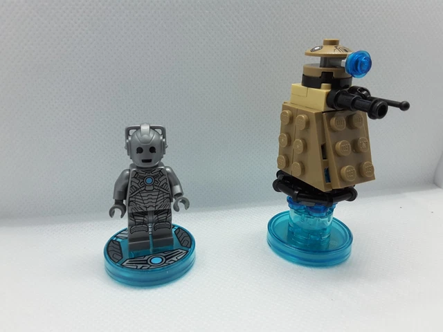 LEGO DIMENSIONS DOCTOR Who Cyberman Dalek Fun Pack 71238 100 % complet ...