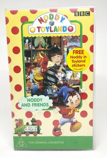 NODDY IN TOYLAND Noddy & Friends VHS PAL SEALED TAPE Includes Noddy ...