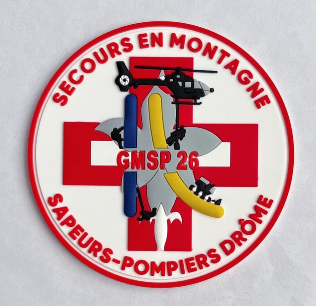 ÉCUSSON POMPIER SECURITE civile GMSP SDIS 26 EUR 10,00 - PicClick FR