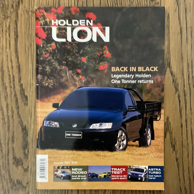 2003 HOLDEN LION Magazine Monaro Hrt 427 Panel Van One Tonner Brochure ...