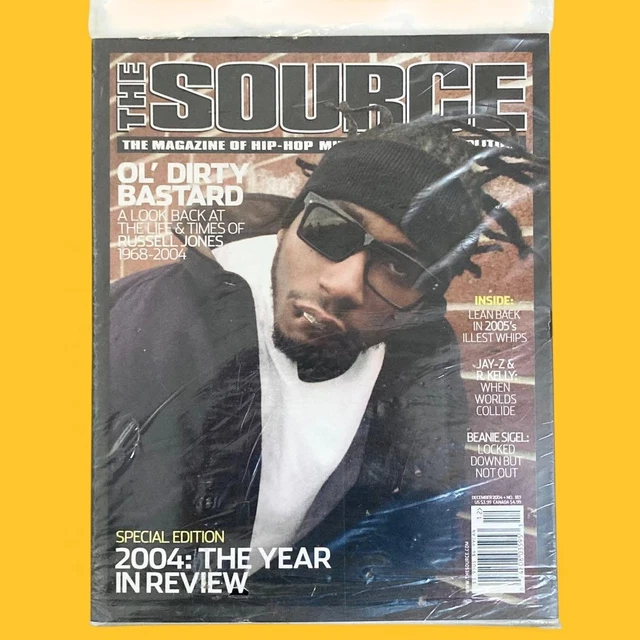 THE SOURCE MAGAZINE 2004 Special Edition ODB Ol Dirty Bastard Wu-Tang ...