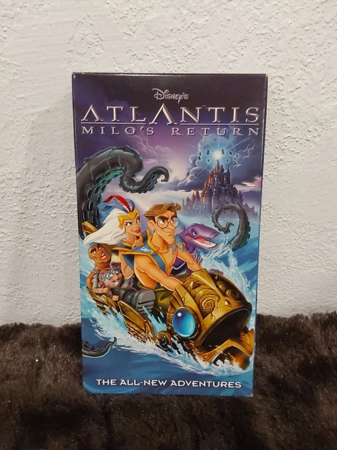 DISNEY'S ATLANTIS: MILO'S Return (VHS, 2003) Animated Video Tape £7.10 ...