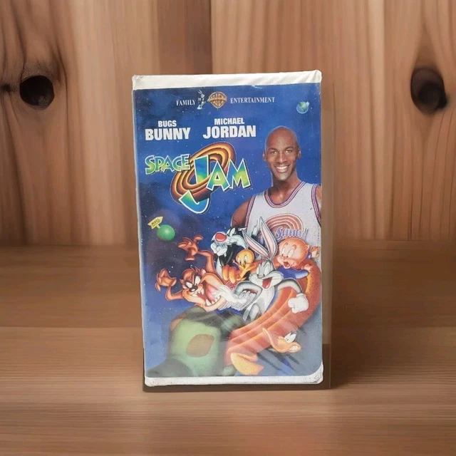VINTAGE WARNER BROS. Space Jam (VHS Clamshell, 1997) Michael Jordan ...