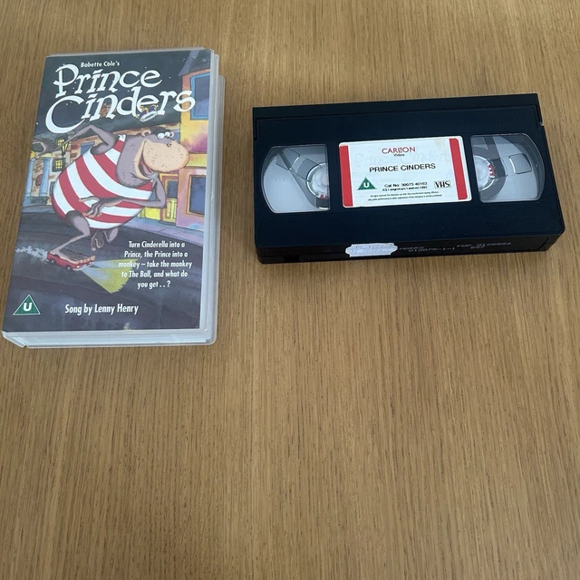 PRINCE CINDERS VHS Video By Babette Cole 1993 Song By Lenny Henry £9.04 ...
