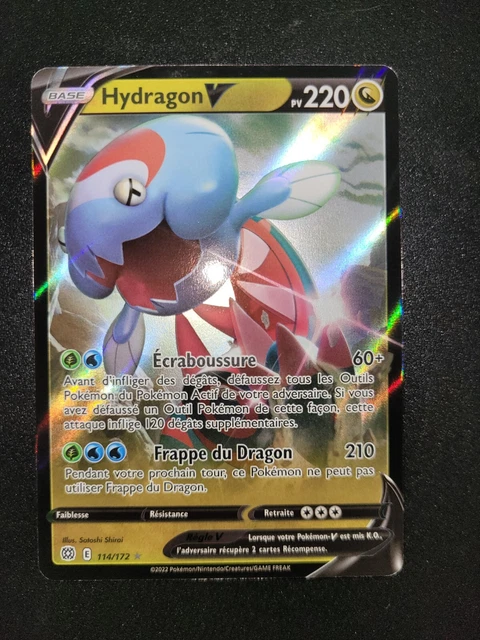 CARTE POKÉMON HYDRAGON V 114/172 ultra rare EB9 stars étincelantes FR ...
