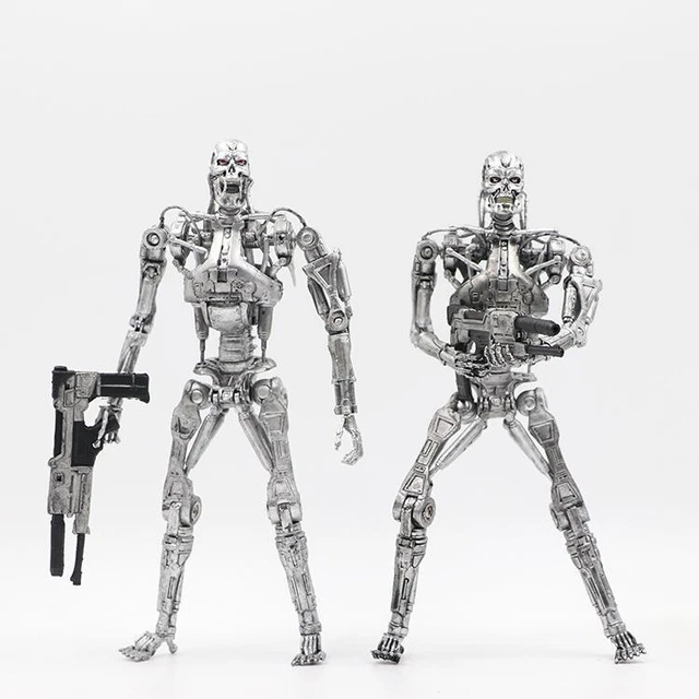 NECA 7& TERMINATOR T-800 Endoskeleton Action Figure Model Collection 1: ...