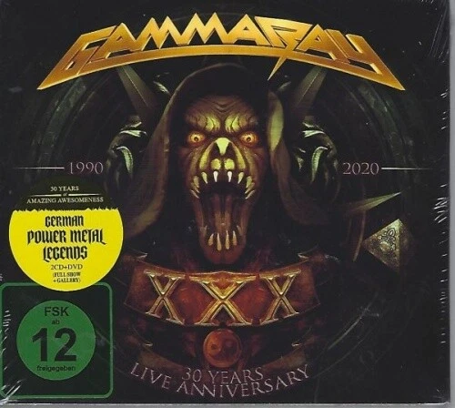 GAMMA RAY - 30 Years - Live Anniversary - Digipack - 2 CD & DVD - Neu ...