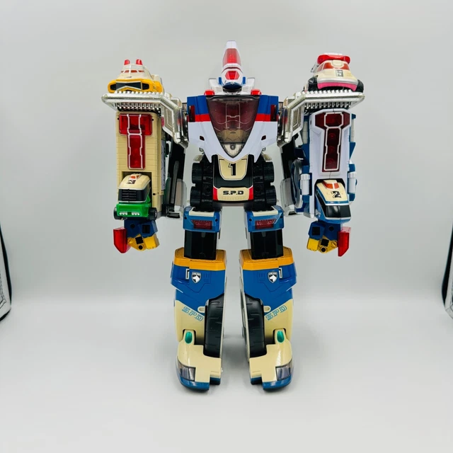 POWER RANGERS DEKARANGER DX Dekaranger Robo & Dekabike Robo Set ...