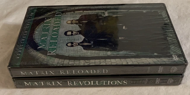THE MATRIX SEQUELS Lot Of 2 (DVD, 2003) Sealed Reloaded Revolutions ...