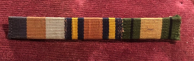 WW2 BRITISH MEDAL Ribbons 1939-1945, Burma Stars & Defence army ...