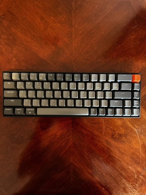 KEYCHRON K6 O3 Wireless Mechanical Keyboard White Backlit Brown Switch ...