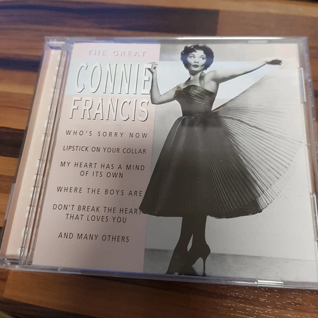 CONNIE FRANCIS: THE Great Connie Francis PORTUGAL > EX/EX(CD) £9.20 ...