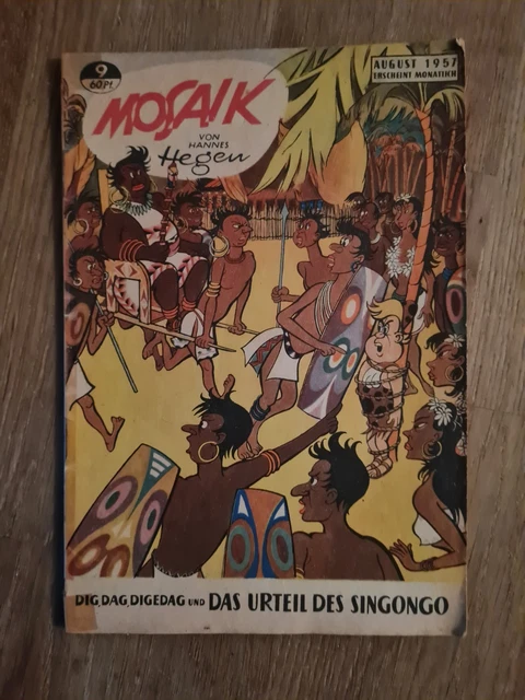 MOSAIK COMIC HEFT Nr.9 (Hannes Hegen 1957) EUR 1,00 - PicClick DE